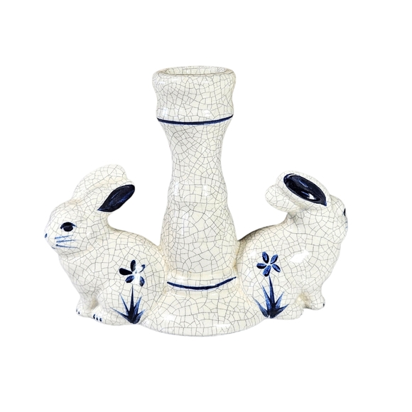 Dedham Pottery | Accents | Vintage Dedham Pottery Potting Shed Bunny ...